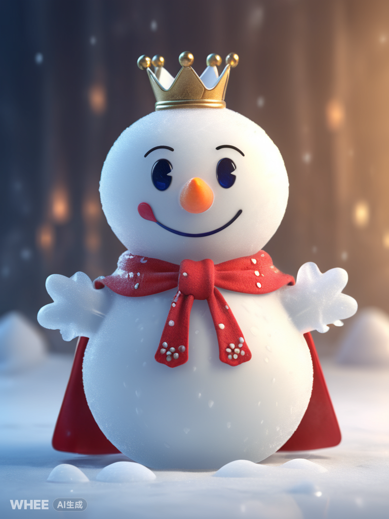 WHEE雪王AIGC海报_大橙子0817-站酷ZCOOL