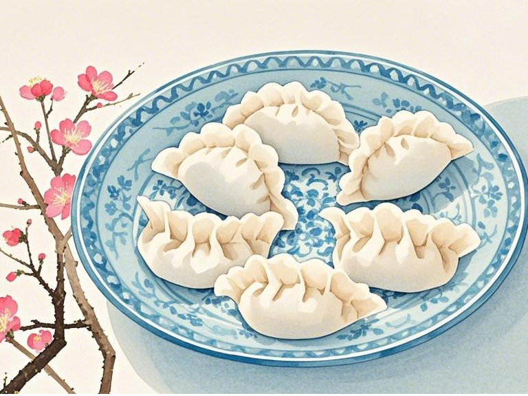 水饺饺子美食_恺哥666-站酷ZCOOL