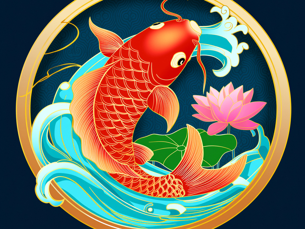 红色锦鲤_恺哥666-站酷ZCOOL