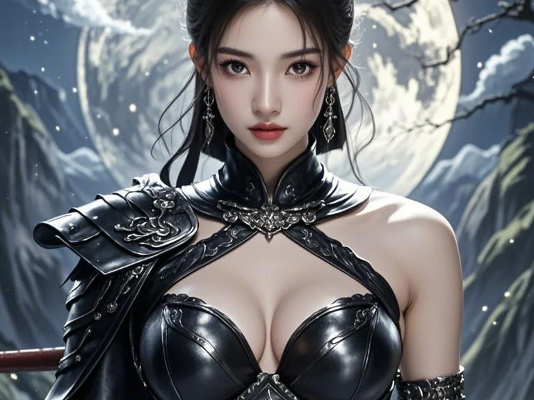 国漫女武神_waakon-站酷ZCOOL