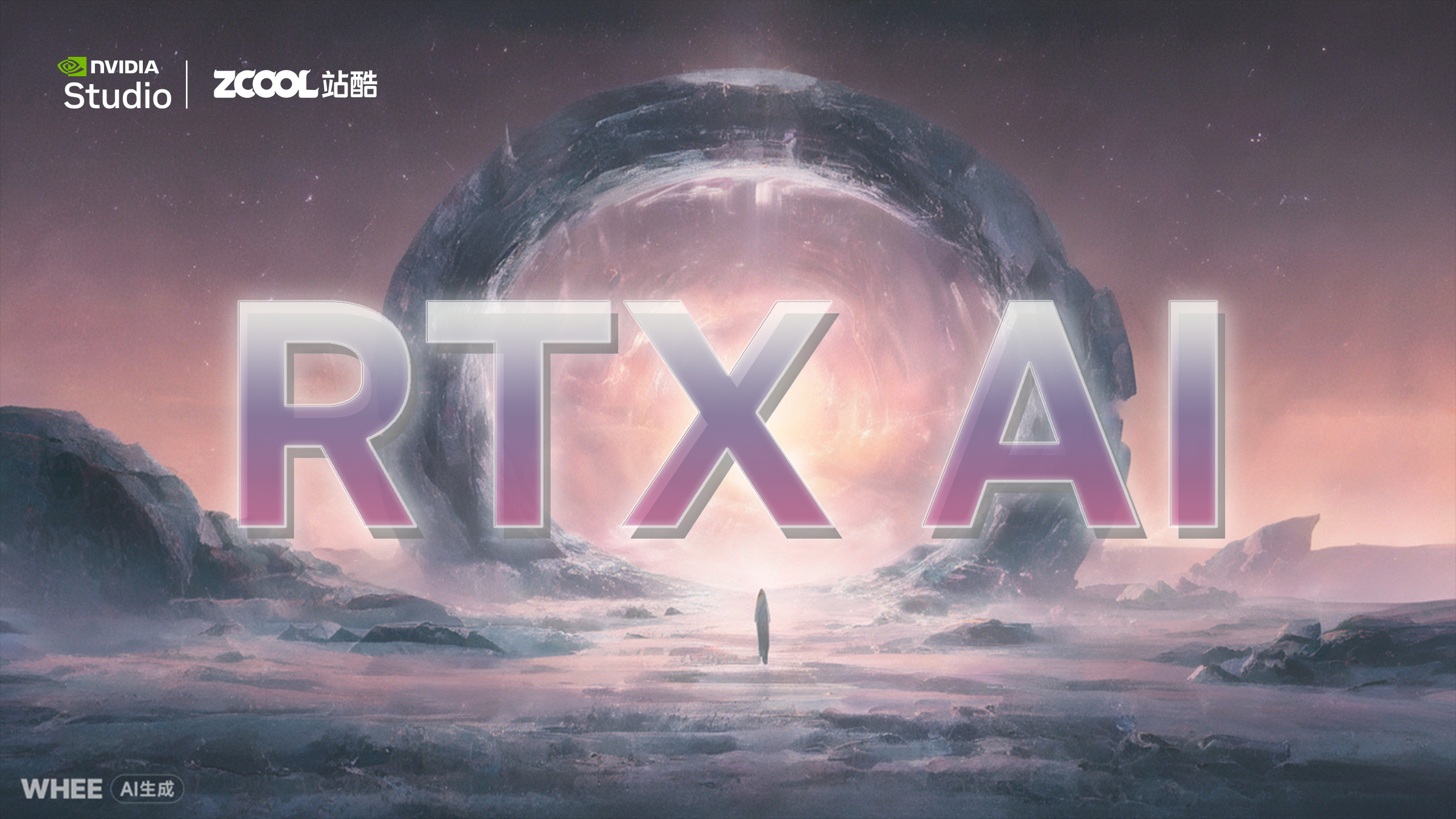 RTX 加速AI：科技星云_瑶瑶小P-站酷ZCOOL
