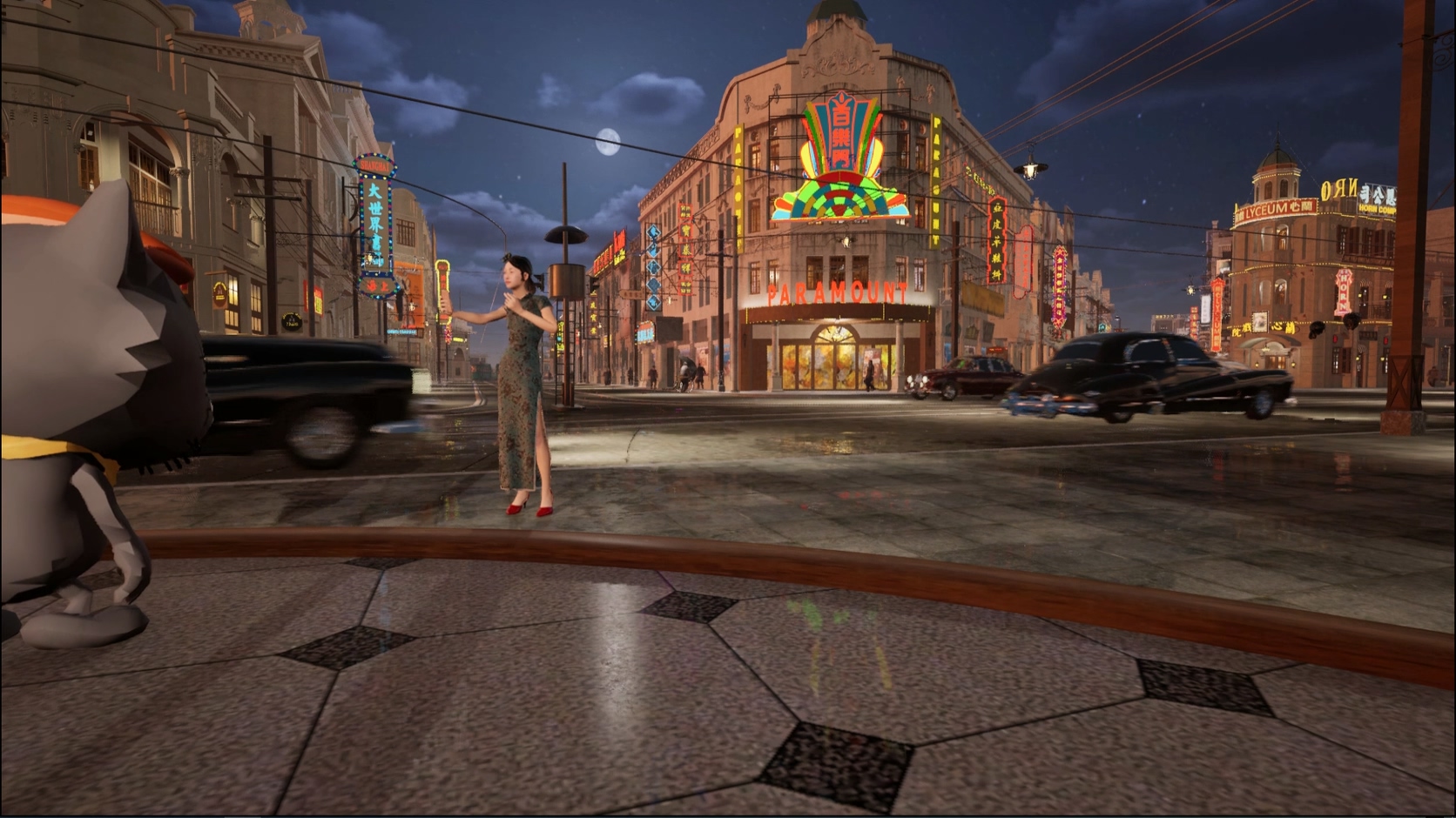 UE5弧形屏互动案例《夜上海》_肖枫FENG-站酷ZCOOL