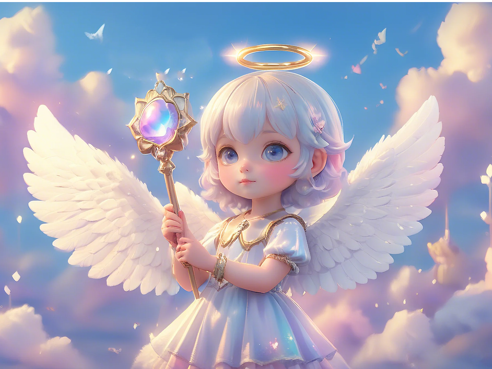 异世界游戏IP:小天使 安拉_梨塔lks-站酷ZCOOL