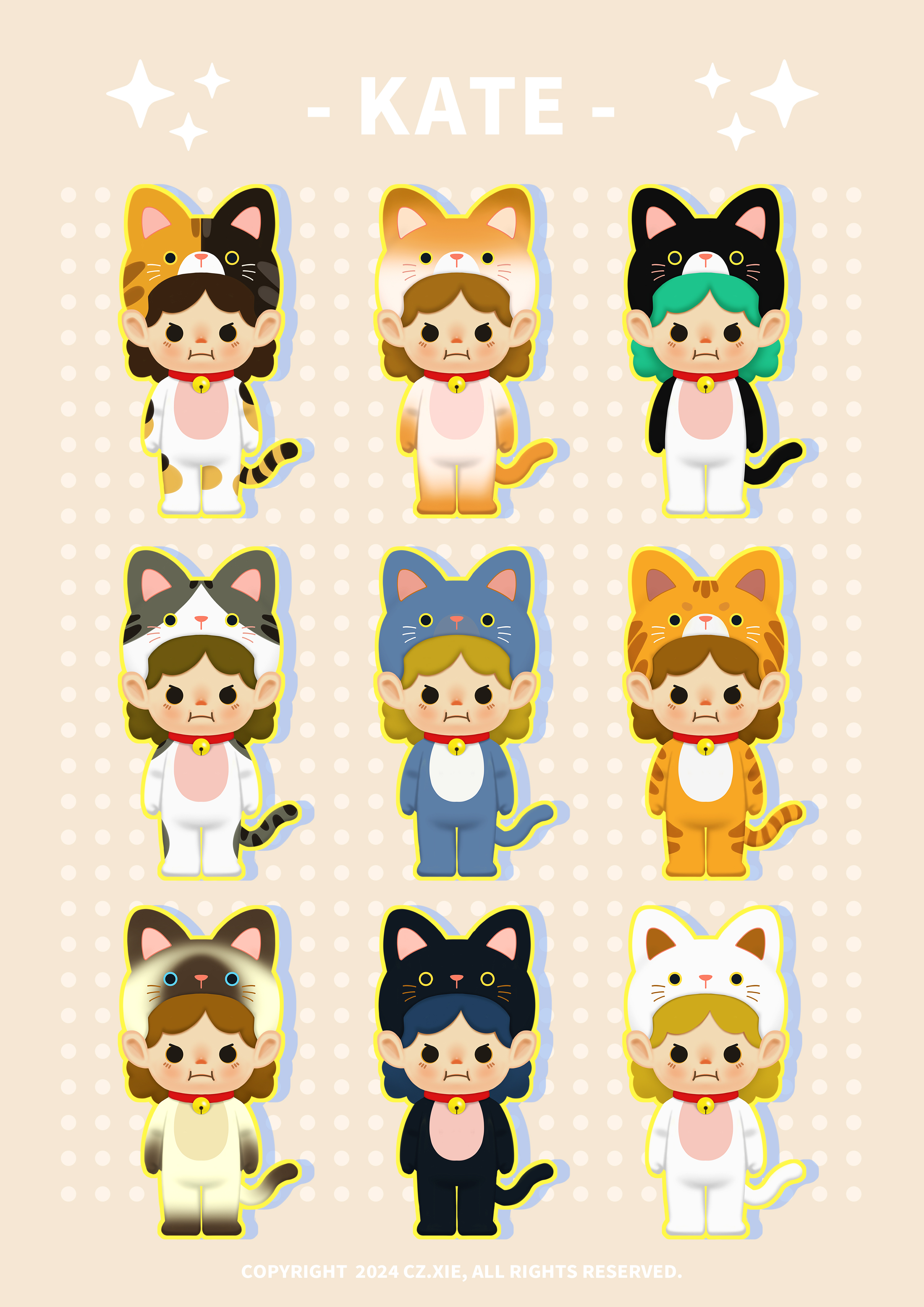 Kate Mix -皮肤套装_CzXIE-站酷ZCOOL