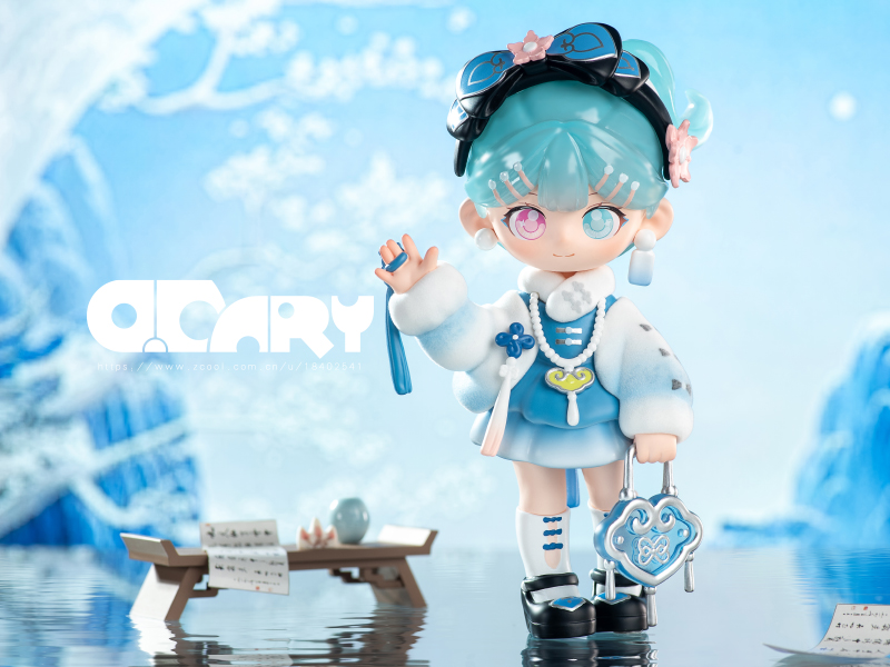 SIMONTOYS 糖娜新中式pvc盲盒拍摄_Dgary摄影-站酷ZCOOL