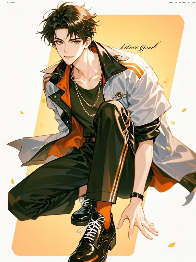 男生动漫高清8k头像图文_素材网站_图片免费下载-ZCOOL站酷