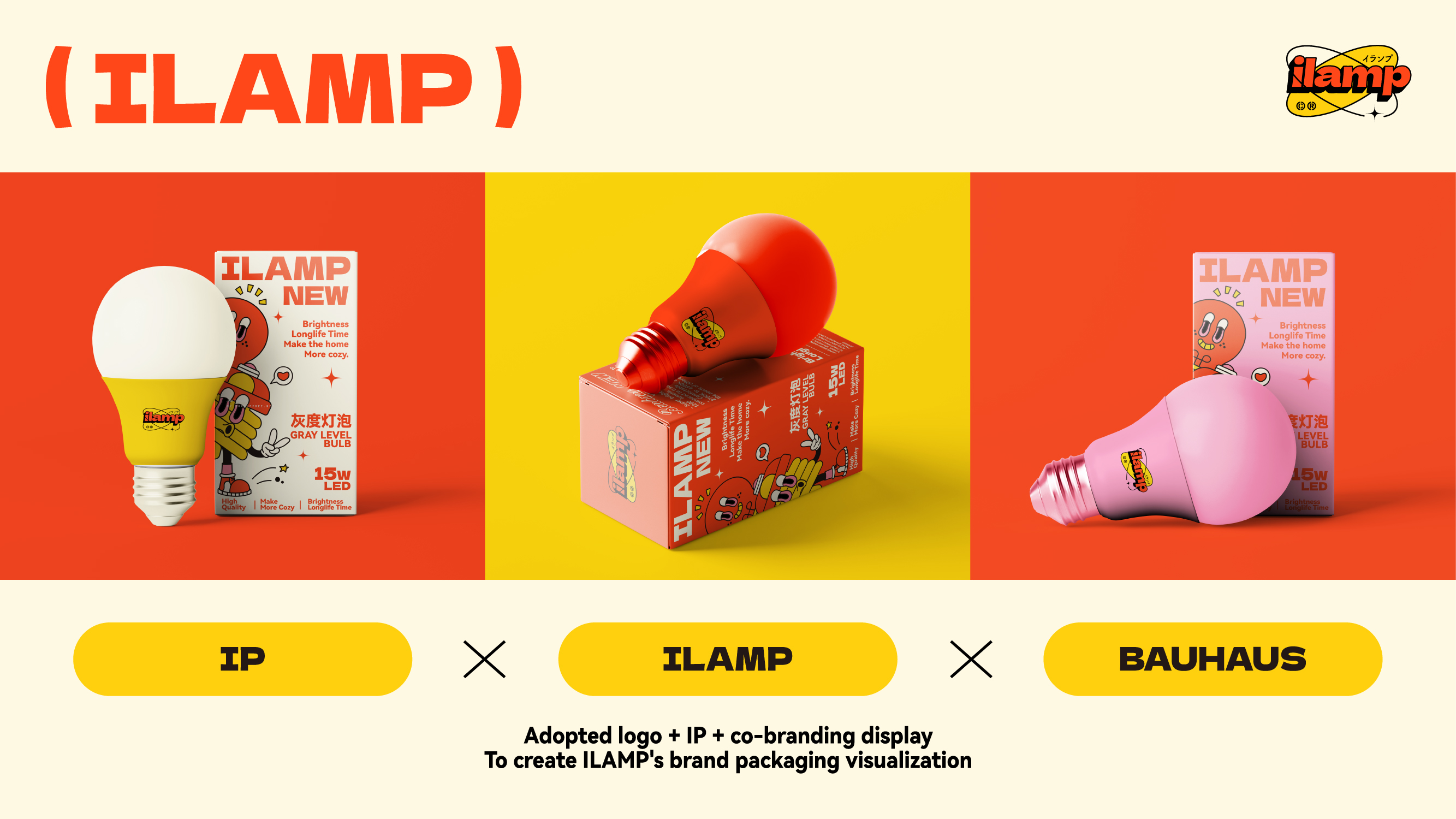 ILAMP灯具品牌全案｜LOGO/VI/IP/包装_王正经Ciel_-站酷ZCOOL