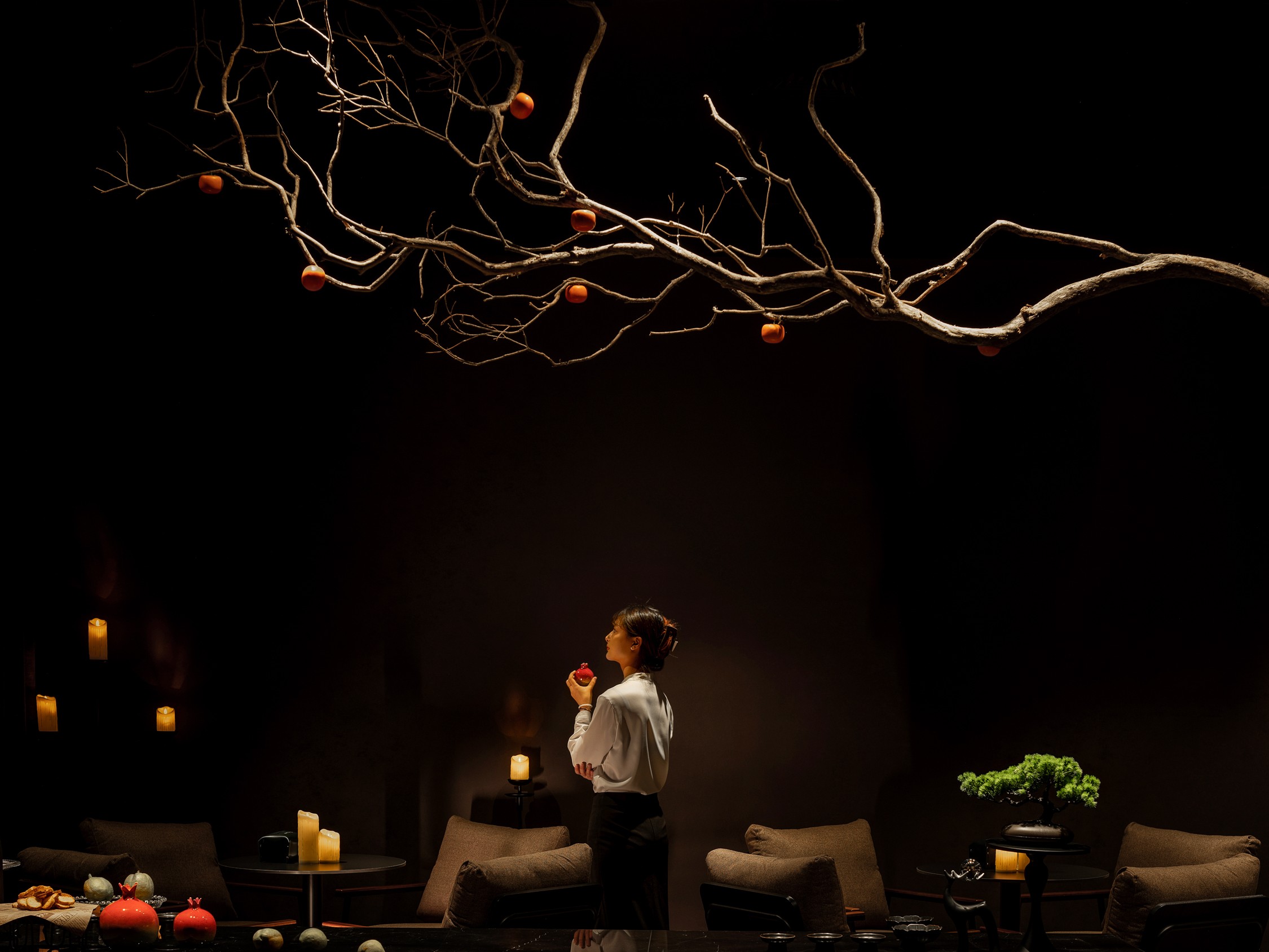 空间摄影：柒点SPA 见山谷，亦见世界_TOPIA图派视觉-站酷ZCOOL