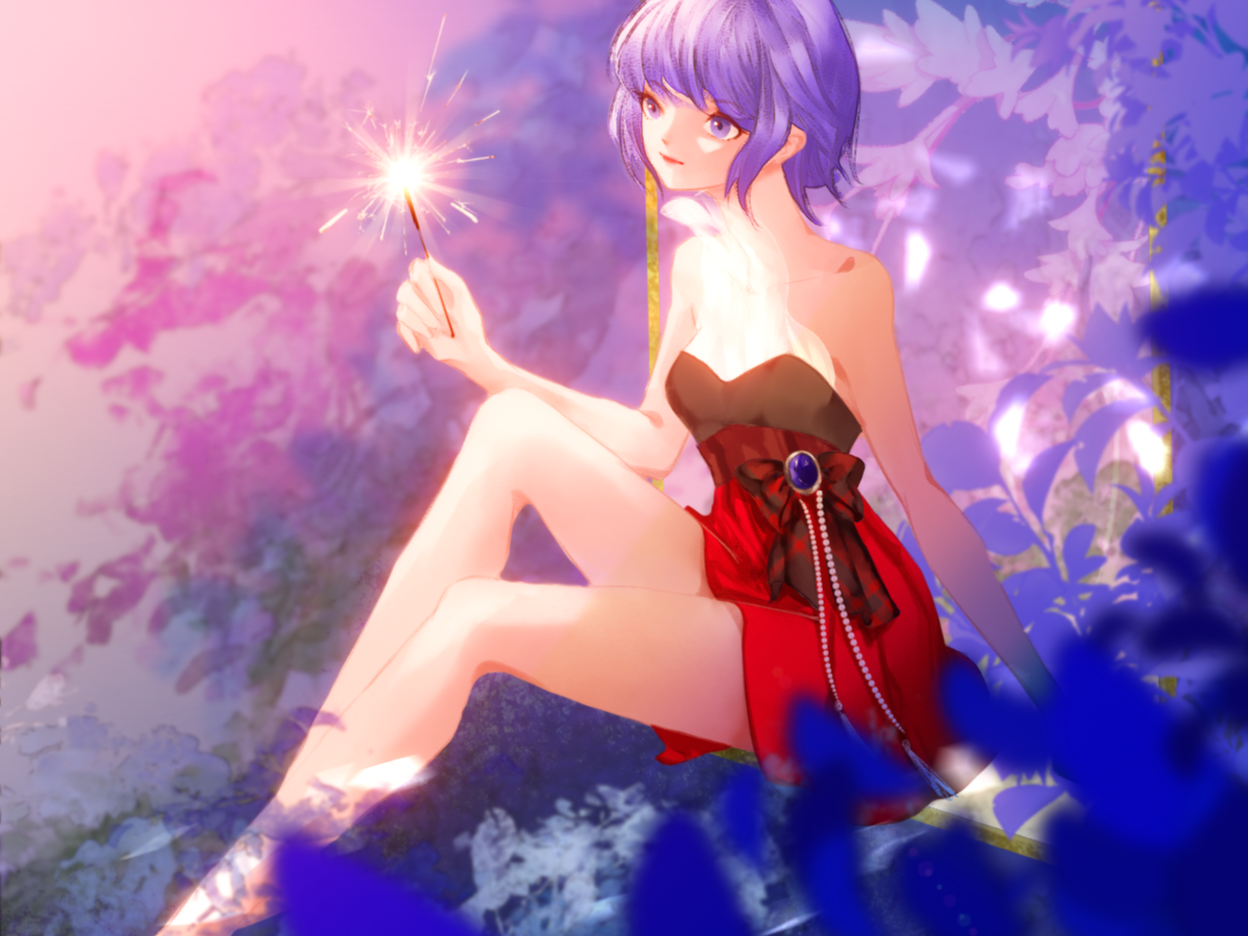 潮·烟花棒_祈越歌Niamh-站酷ZCOOL