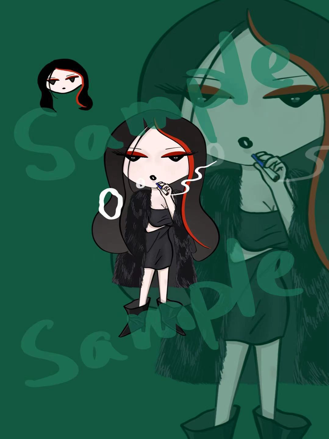 QQ人接稿_此中人语-站酷ZCOOL