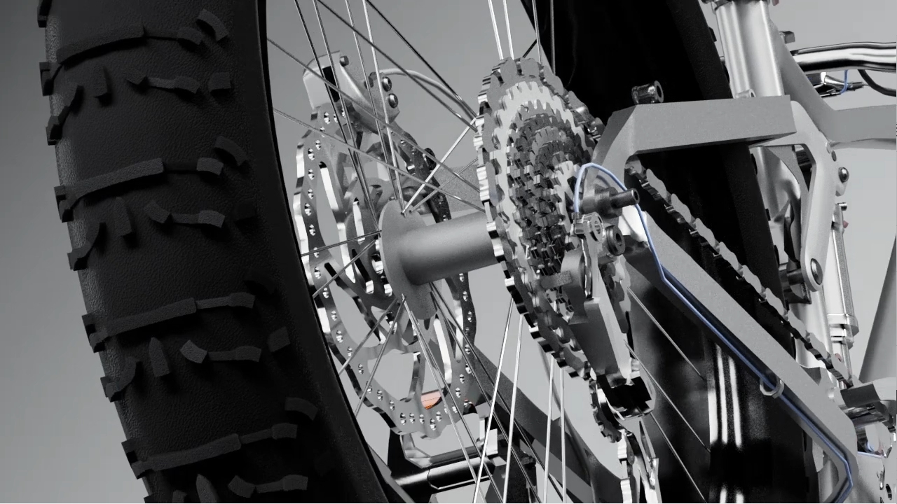 9号电动自行车3维视频_凡仕林子-站酷ZCOOL