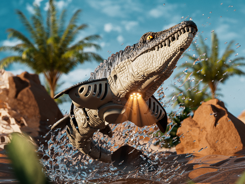 遥控沧龙玩具详情页_kktx-站酷ZCOOL