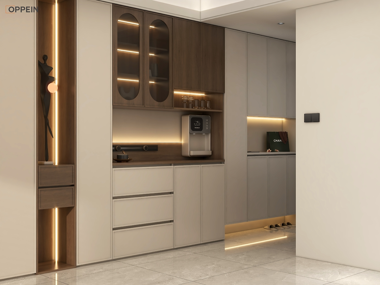 诸子庐110户型中古风_彼岸花开JIA-站酷ZCOOL