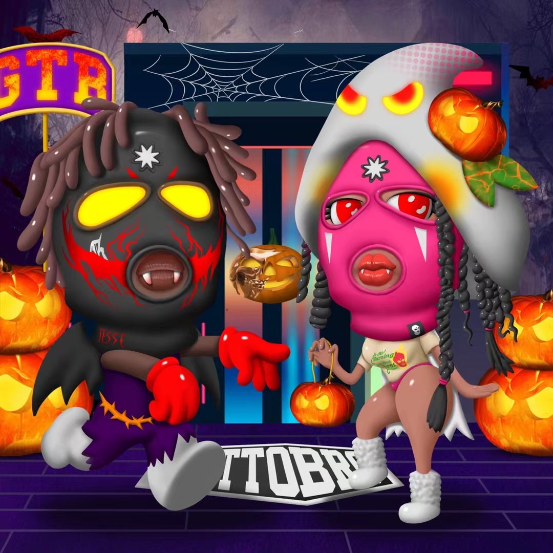 GTB插画设计_鬼猫GC-站酷ZCOOL