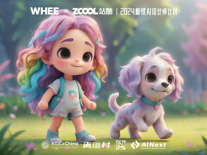 我的AI平行世界｜Lil' Rainbow_糕糕Gaya-站酷ZCOOL