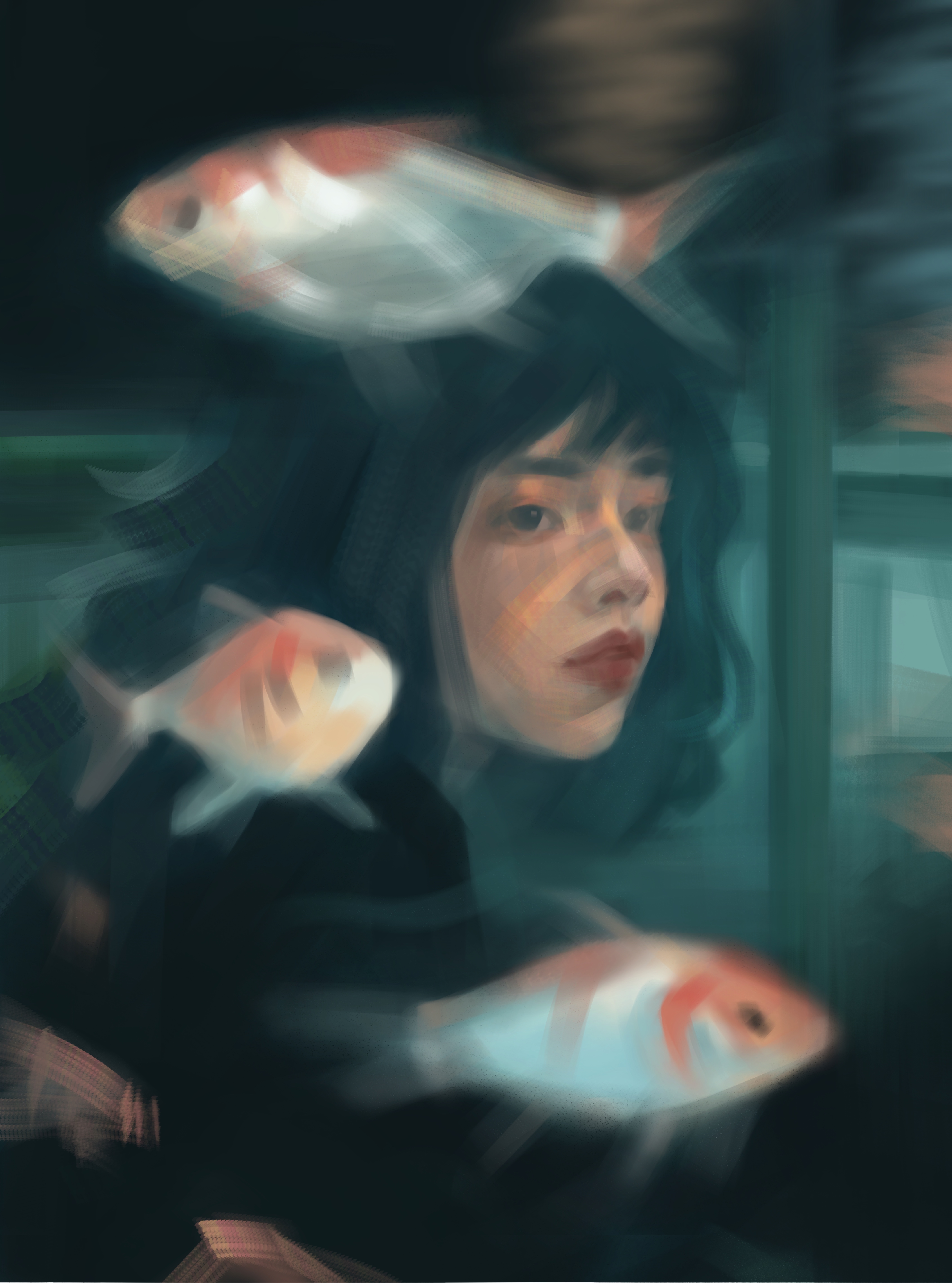 厚涂｜虚与实_画师ELAIN-站酷ZCOOL