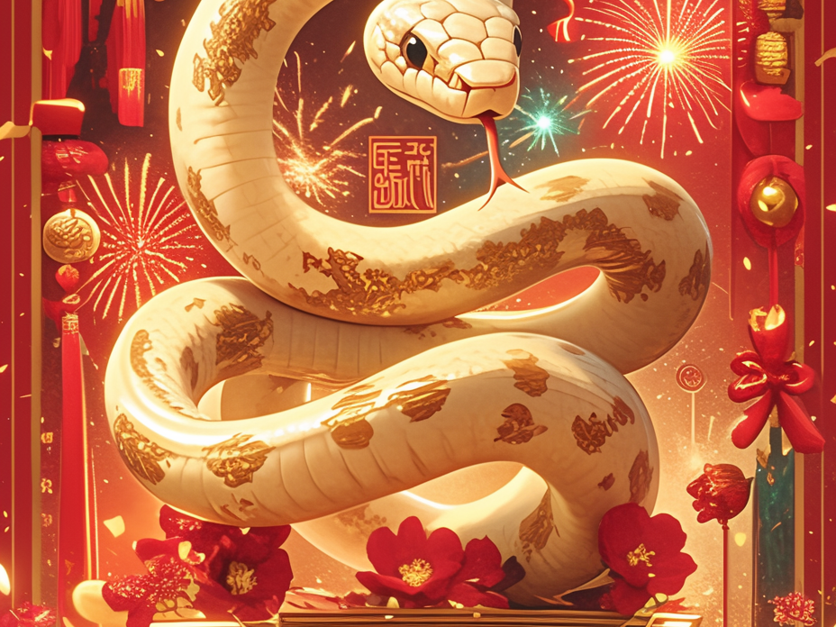 2025蛇年大吉5_老肥柴-站酷ZCOOL