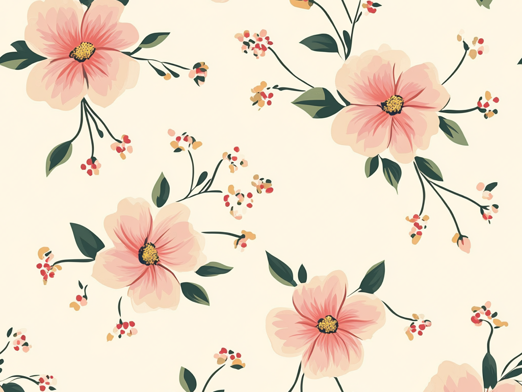 碎花4_老肥柴-站酷ZCOOL