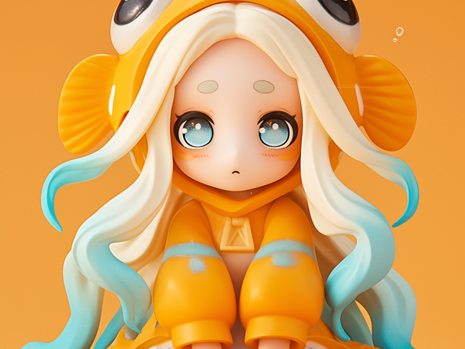 可爱潮玩3D盲盒10_桃桃子01-站酷ZCOOL