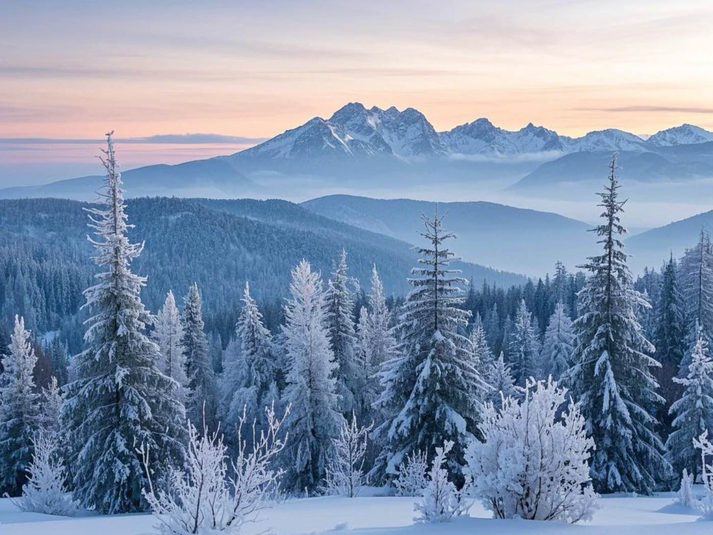 雪景_haha嘻嘻-站酷ZCOOL