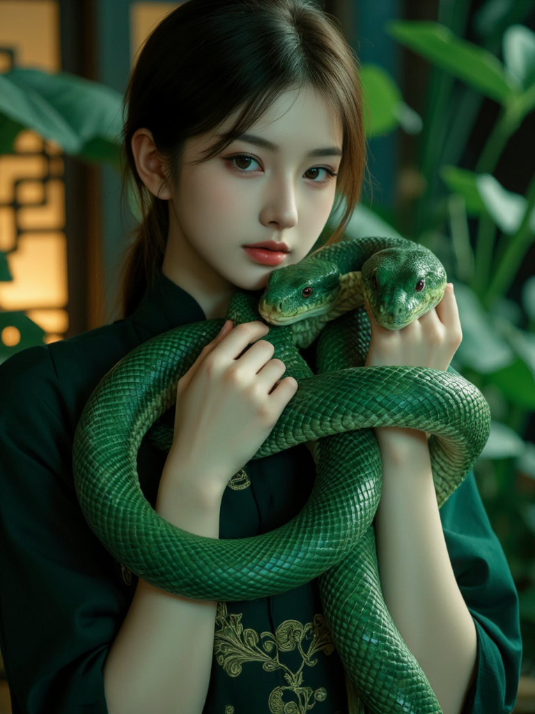 游蛇_梨塔lks-站酷ZCOOL