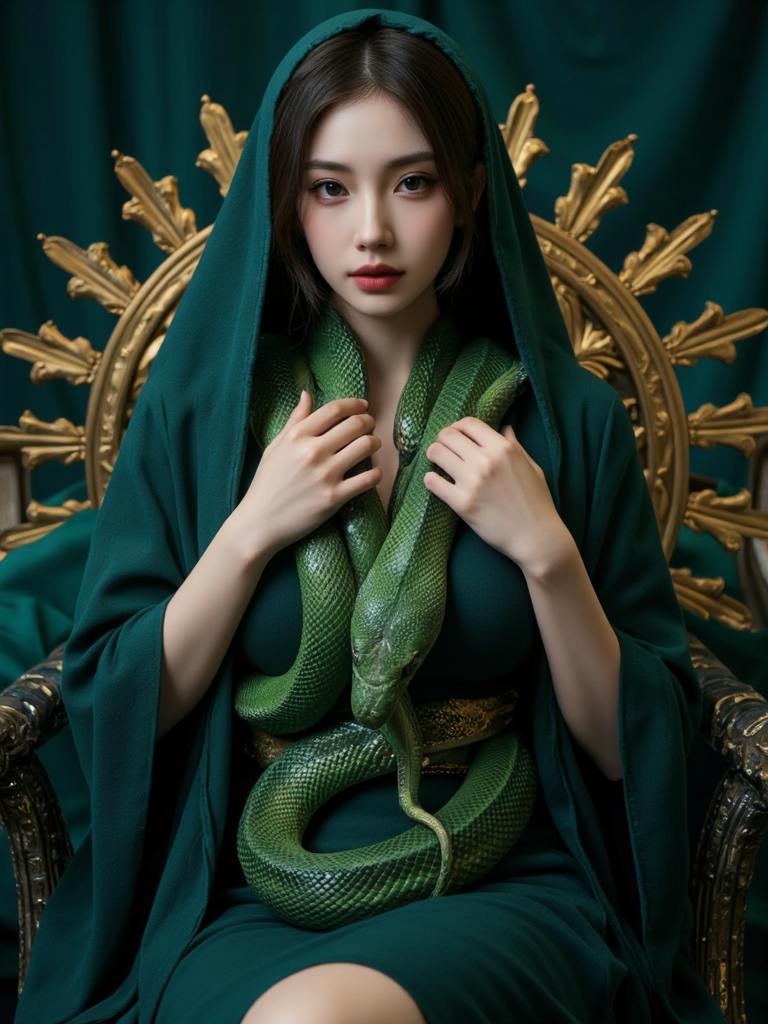 游蛇_梨塔lks-站酷ZCOOL