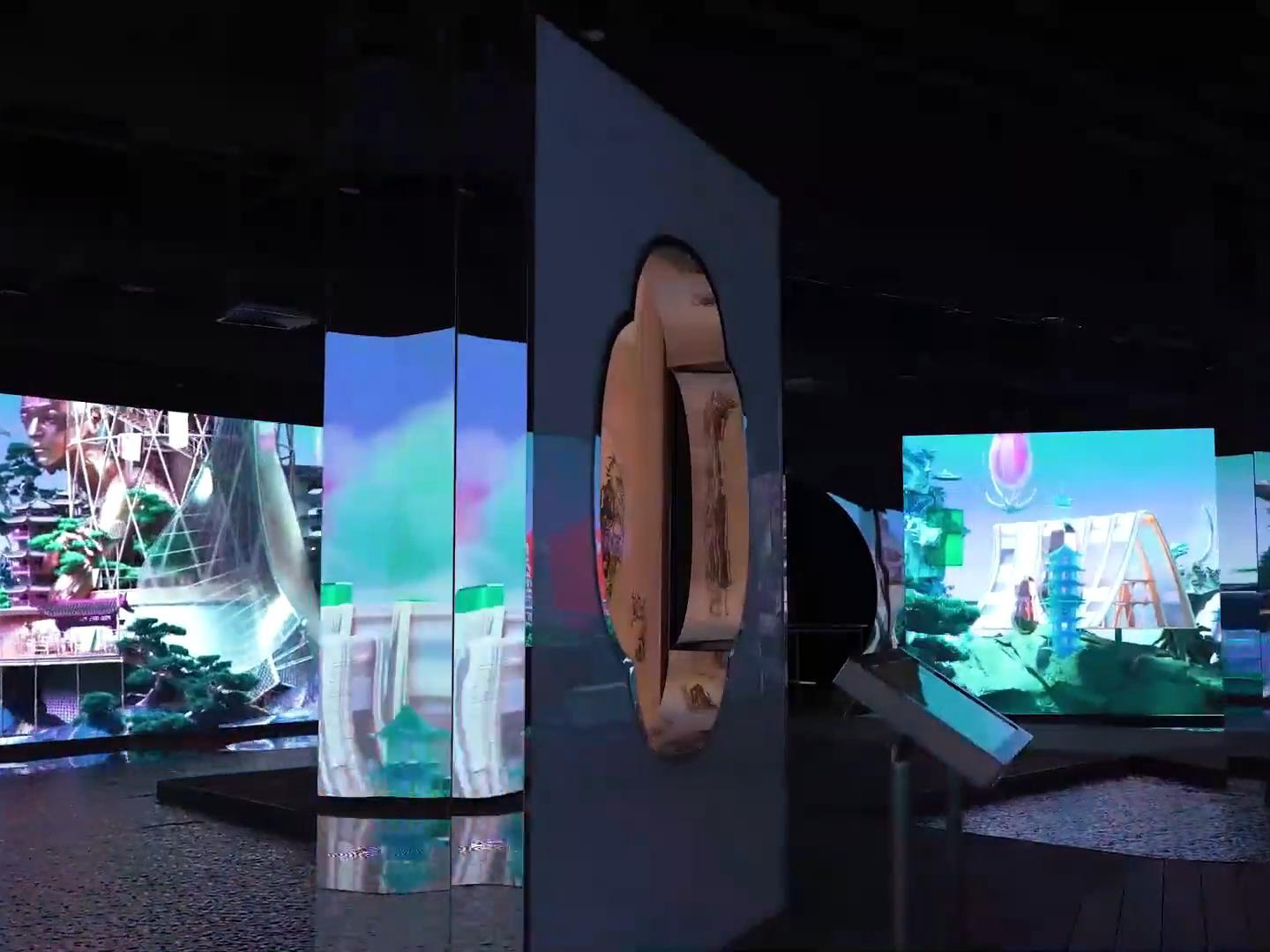 LED创意屏沉浸式LED显示屏LED艺术展屏幕【联诚发】_联诚发-站酷ZCOOL