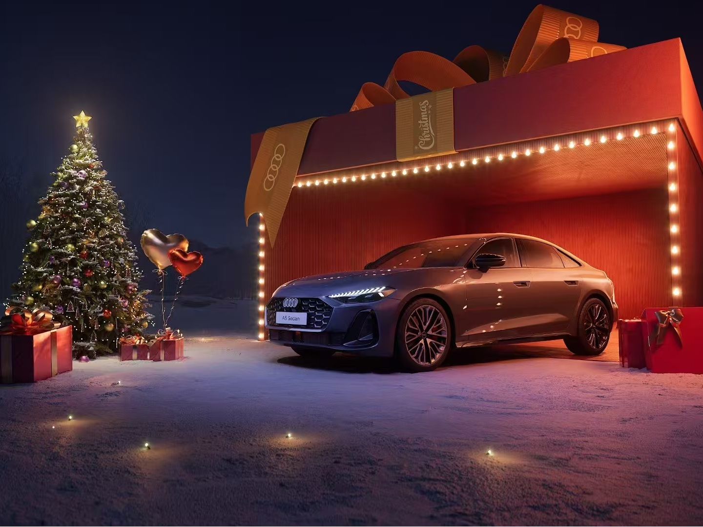 Merry Christmas｜奥迪A5 Sedan 圣诞影片_果合-站酷ZCOOL