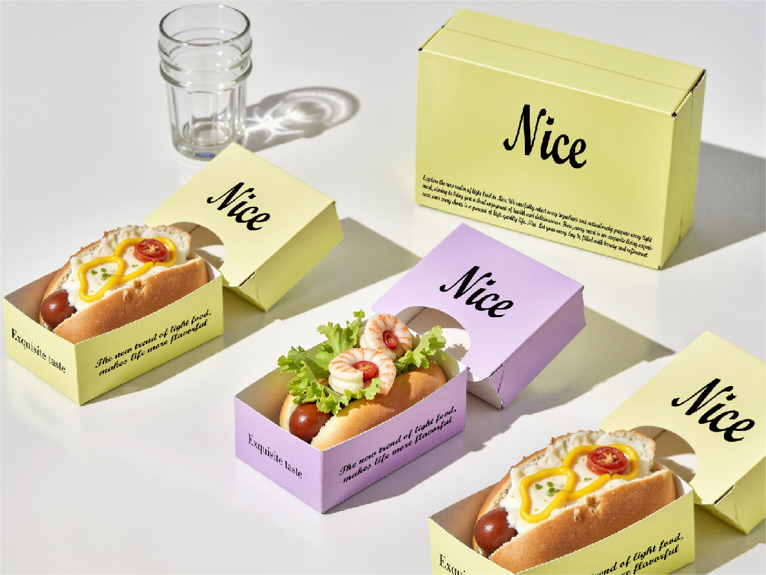 Nice | 轻食品牌设计_蔚璃茉-站酷ZCOOL