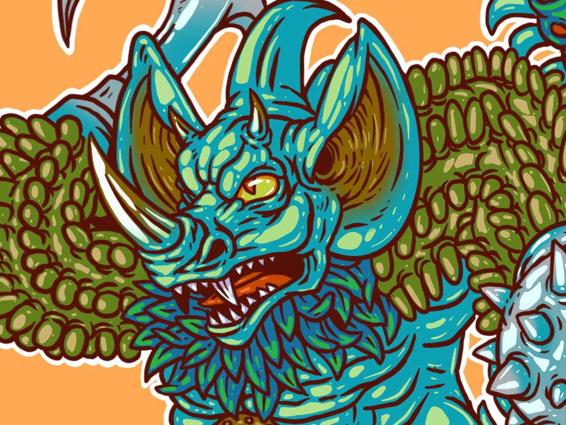 怪兽｜Tyrant泰兰特_阿亮JOIN工作室-站酷ZCOOL