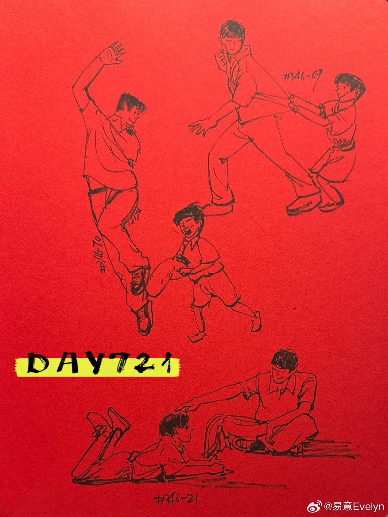 速写60天挑战第13次2024年9月至10月_易意Evelyn-站酷ZCOOL