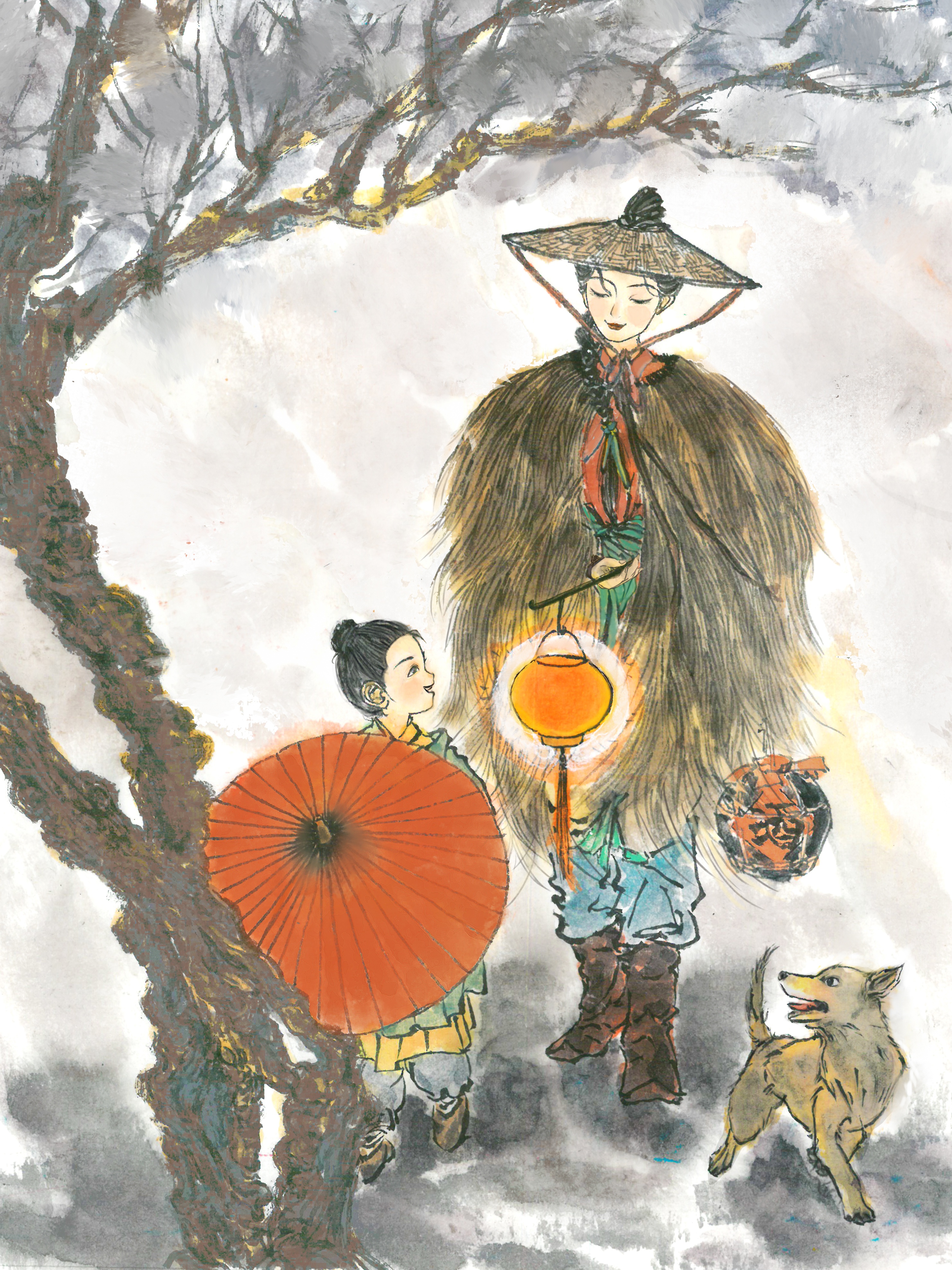 夜归_莫如Mrs-站酷ZCOOL