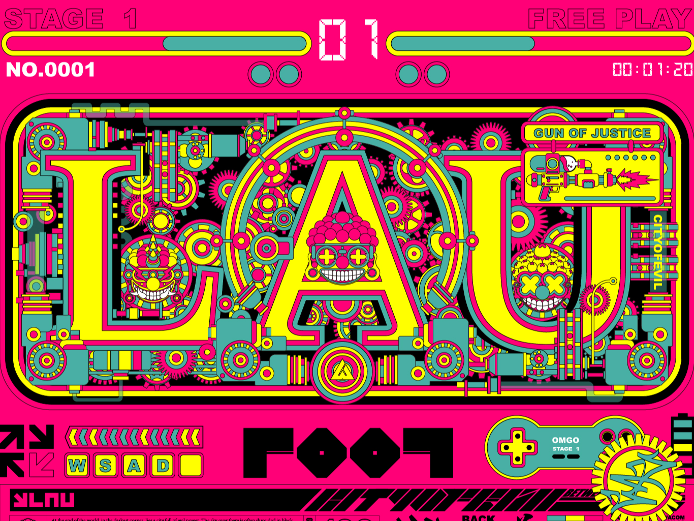 CITYOFEVIL —— FO_LAU丶一乂刂-站酷ZCOOL