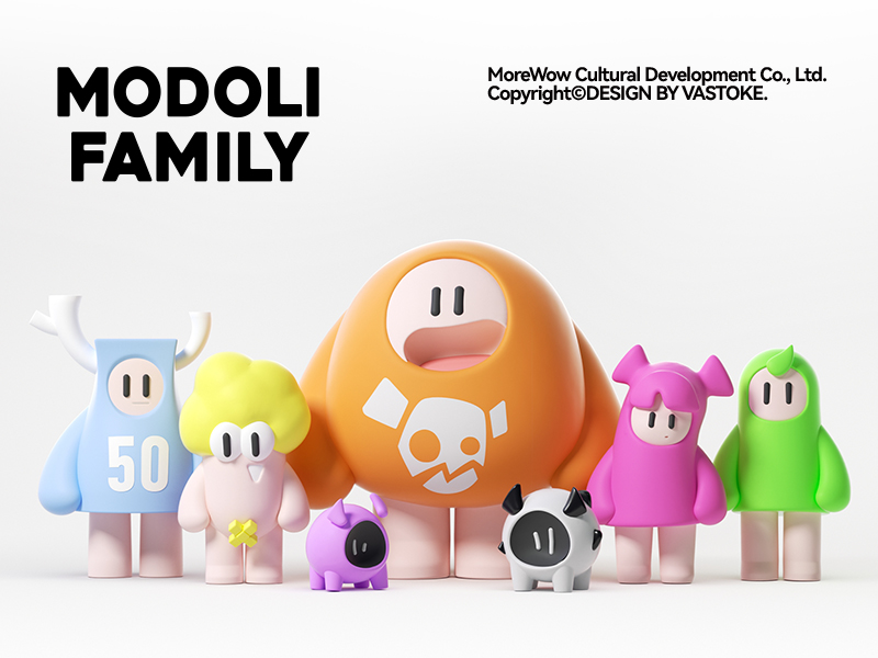 玩型填空 | MODOLI家族 三维风格指南_玩型填空-站酷ZCOOL