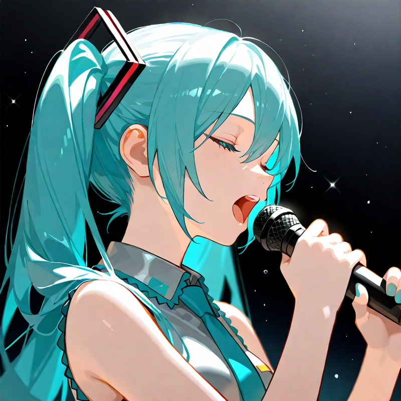 【sd】Miku 新年快乐_crime_prime-站酷ZCOOL