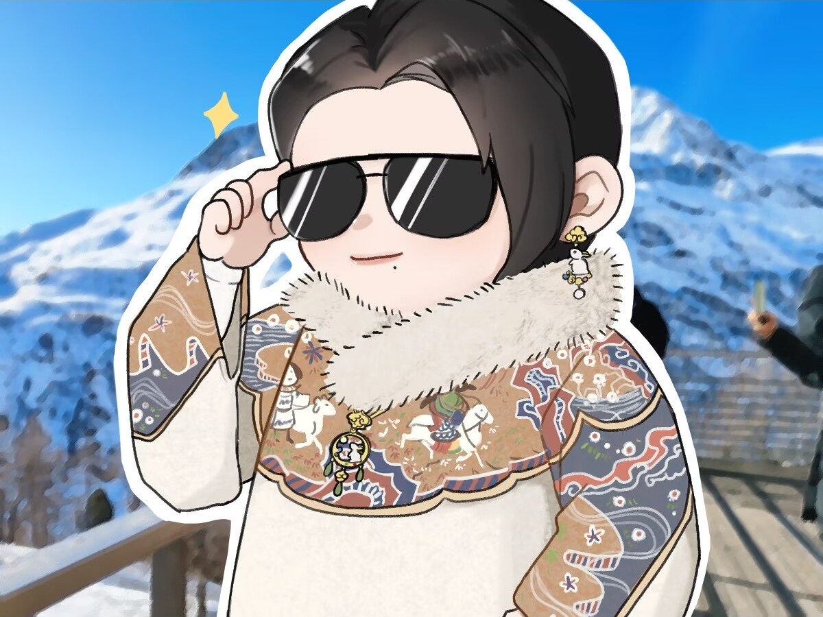 真人朋友头像定制_花开富贵1999-站酷ZCOOL