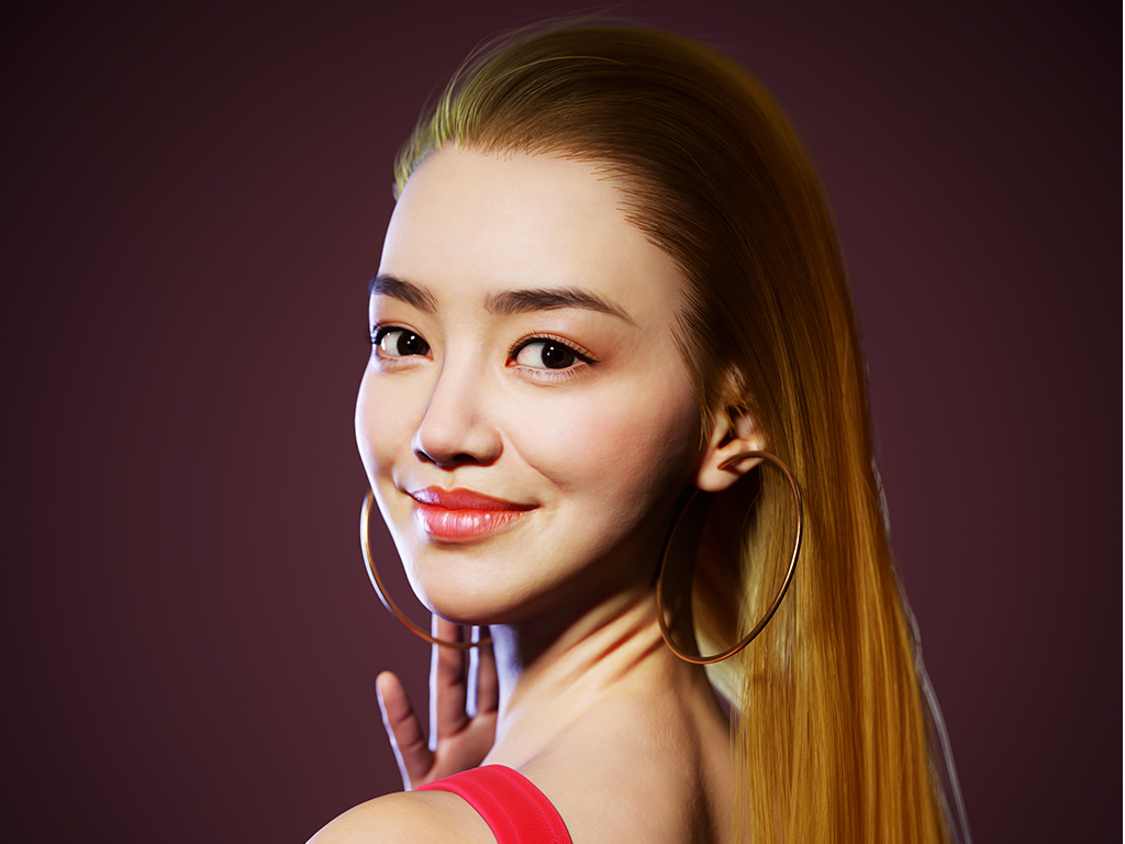 Red Girl_Jeffrey85-站酷ZCOOL