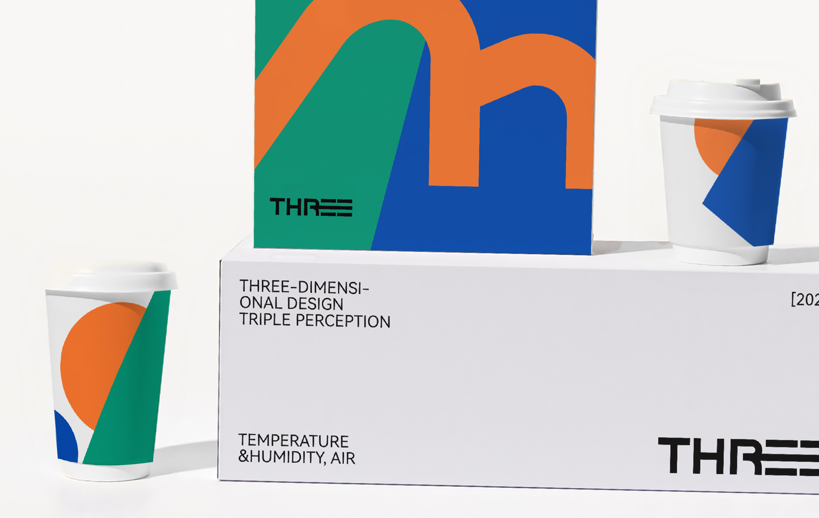 Three三度 | 空间品牌视觉设计_大白兔品牌设计-站酷ZCOOL