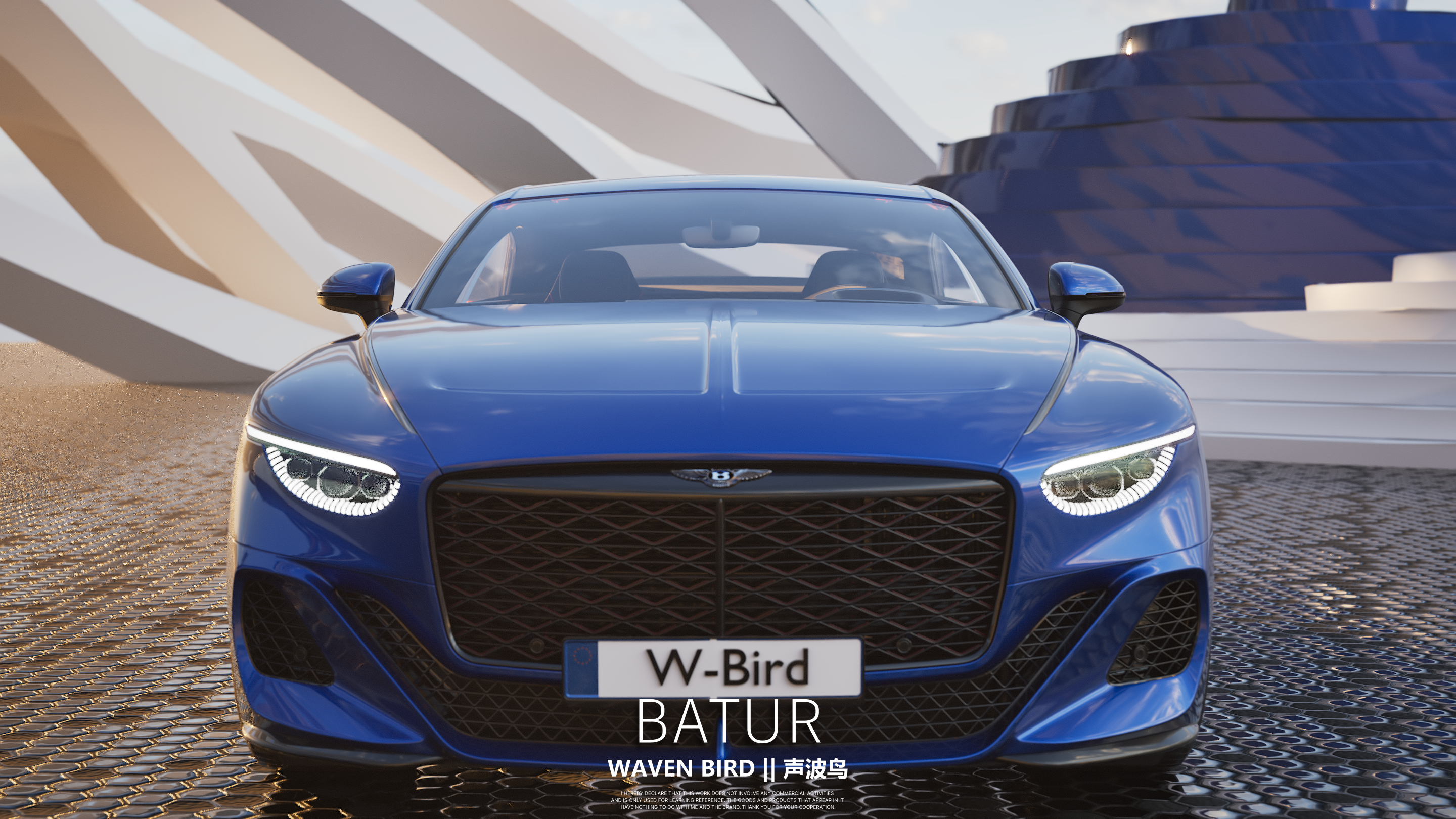 宾利 BATUR FULL CGI 动态片段制作_声波鸟-站酷ZCOOL