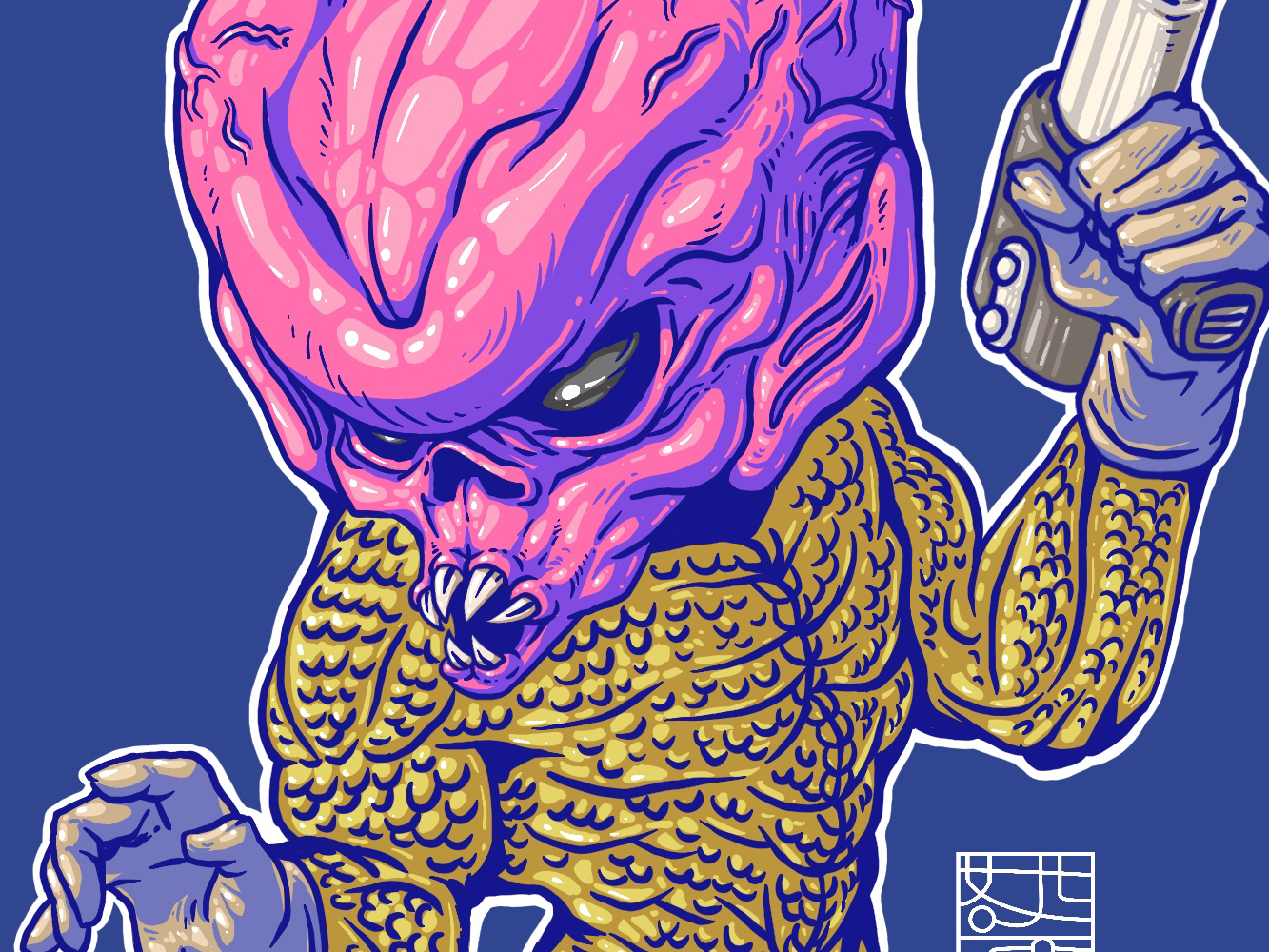 怪兽｜Alien Bado巴德星人 _阿亮JOIN工作室-站酷ZCOOL