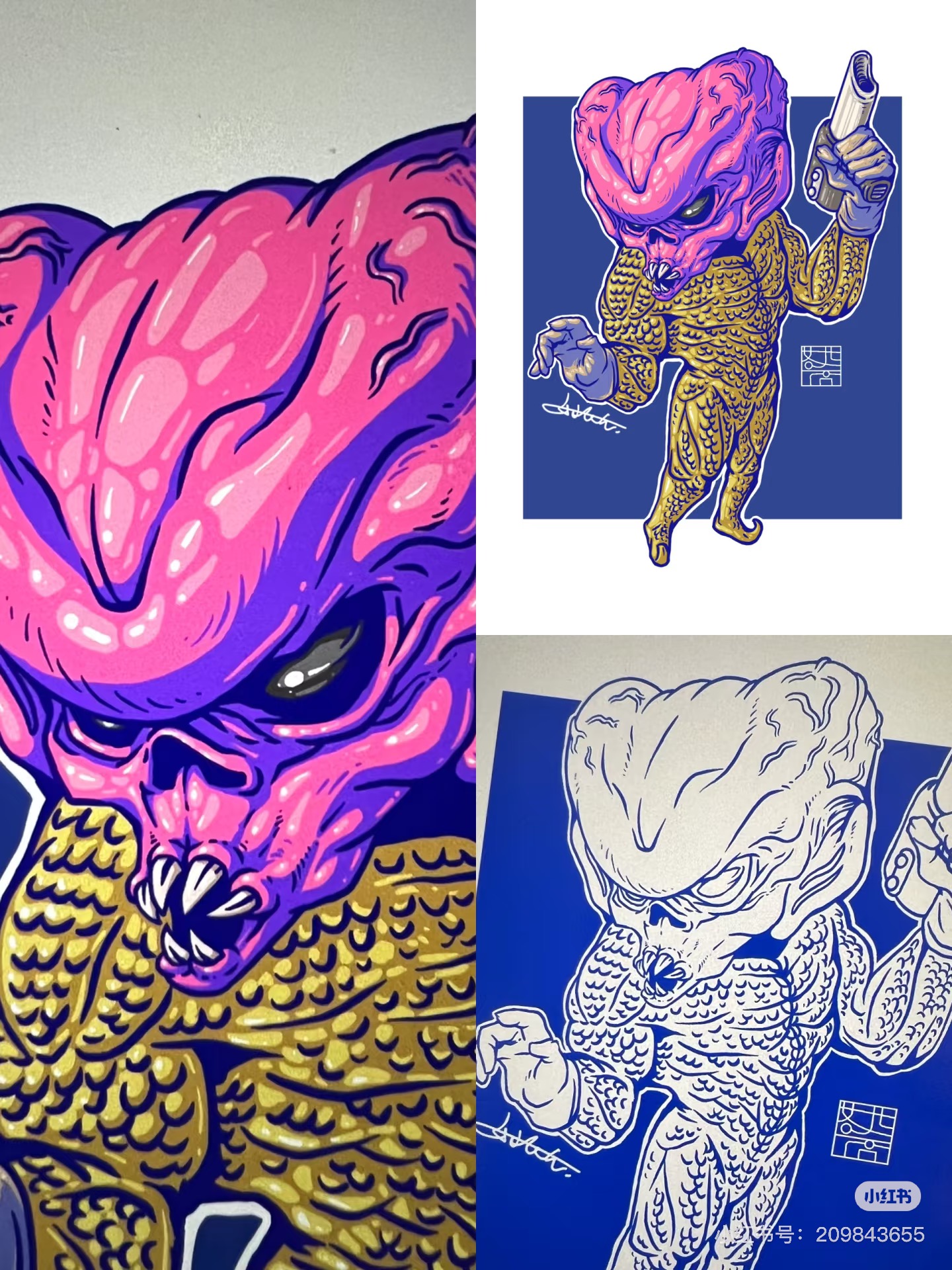 怪兽｜Alien Bado巴德星人 _Join老爹-站酷ZCOOL