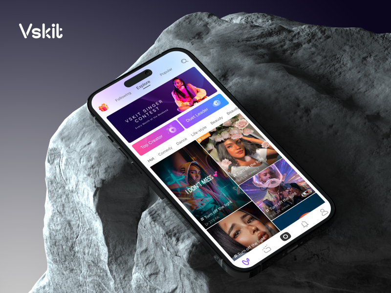 Vskit-African short videos APP_kopenLi-站酷ZCOOL