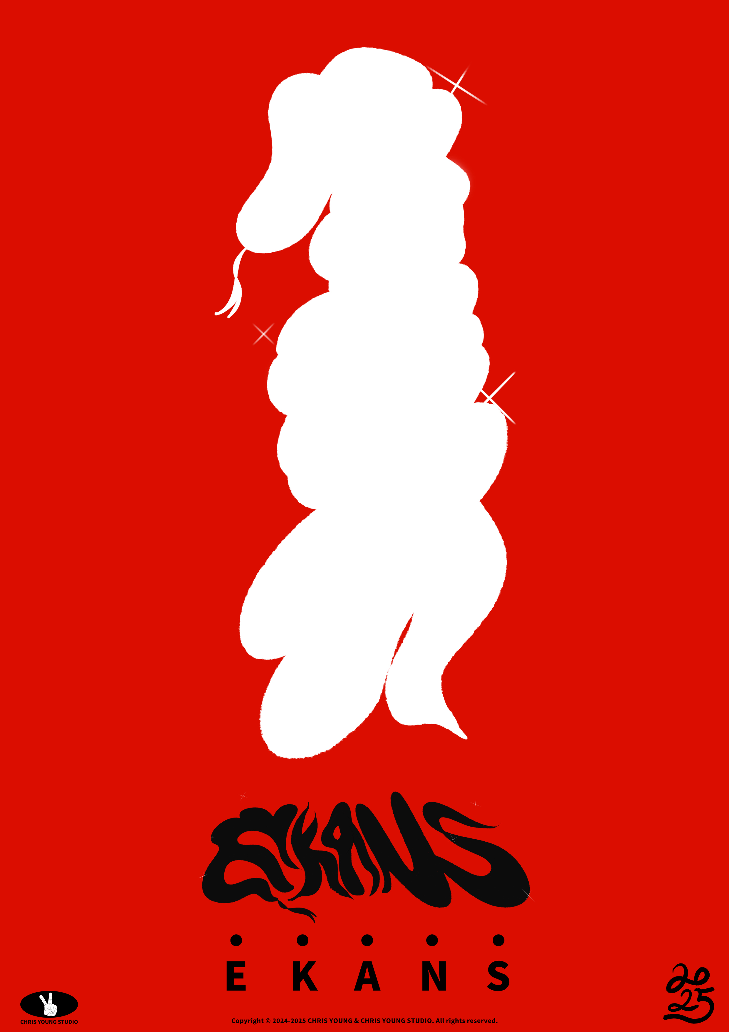 CHRIS YOUNG STUDIO 2025 SNAKE | 火熏之色，灵蛇绕年_杨镇泽CHRISYOUNG-站酷ZCOOL