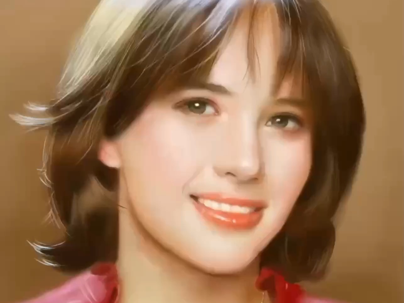 画法国国宝级演员，苏菲玛索的少年模样_猫猫画匠-站酷ZCOOL