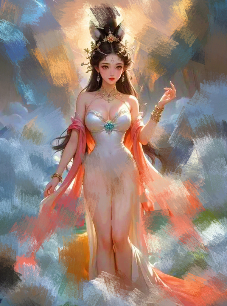 AI生成图+后期特效：西游记里美丽的妖精们_刘勇良意创书设-站酷ZCOOL