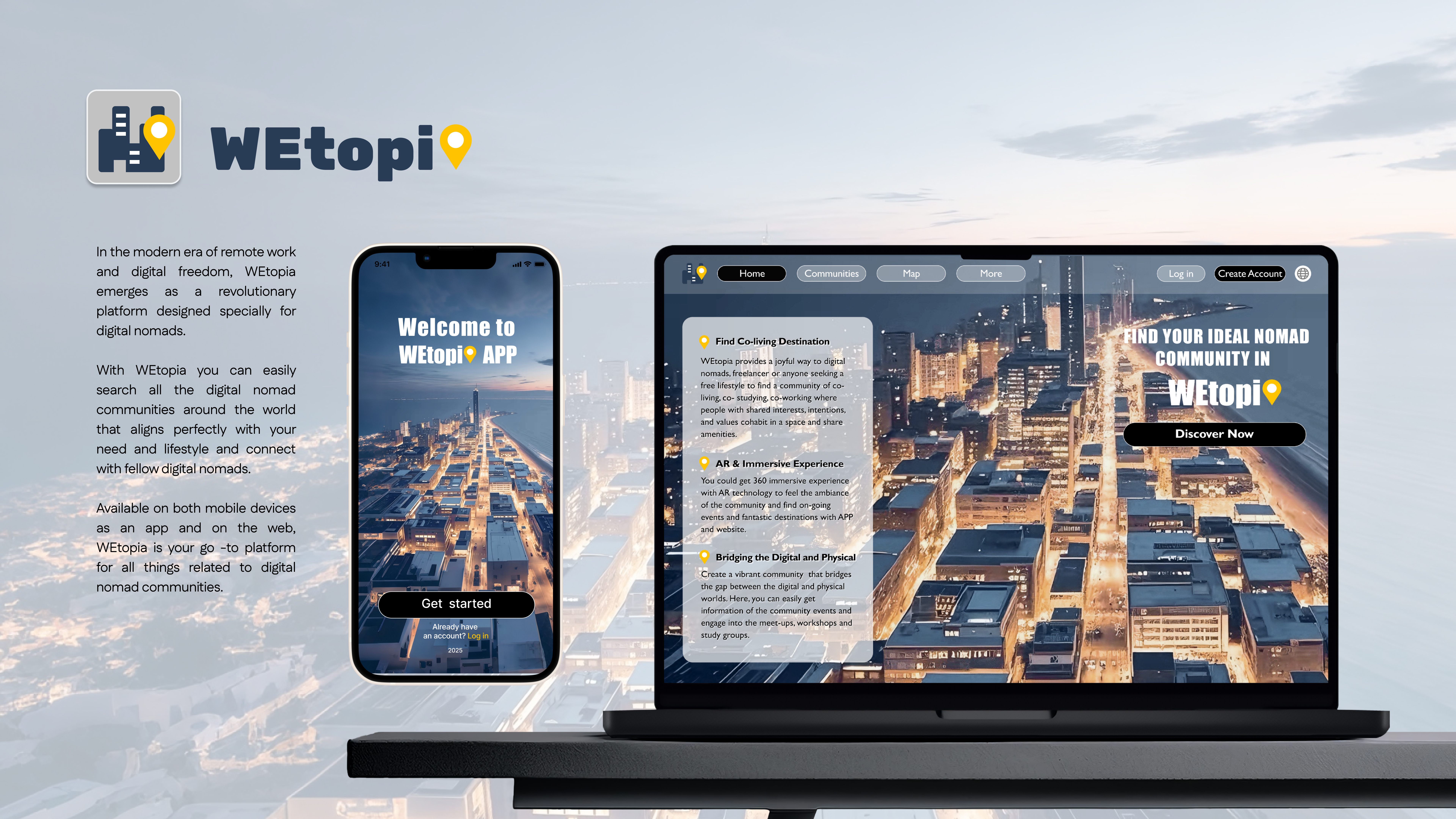 WEtopia数字游民社区 UXUI设计_菜菜evonne-站酷ZCOOL