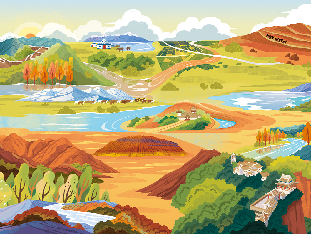 我的家乡_是云呀-站酷ZCOOL