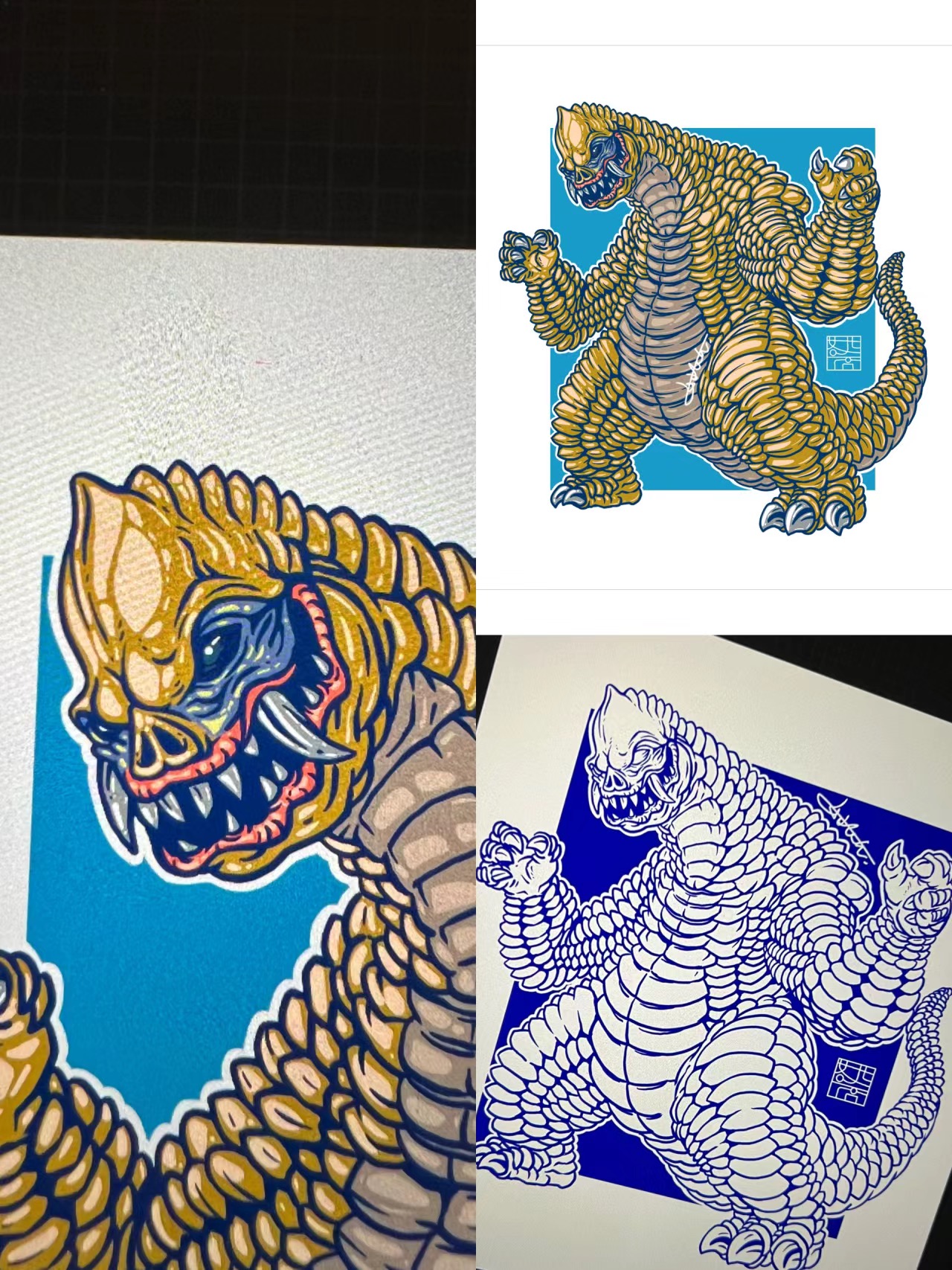 怪兽｜Red King雷德王_Join老爹-站酷ZCOOL