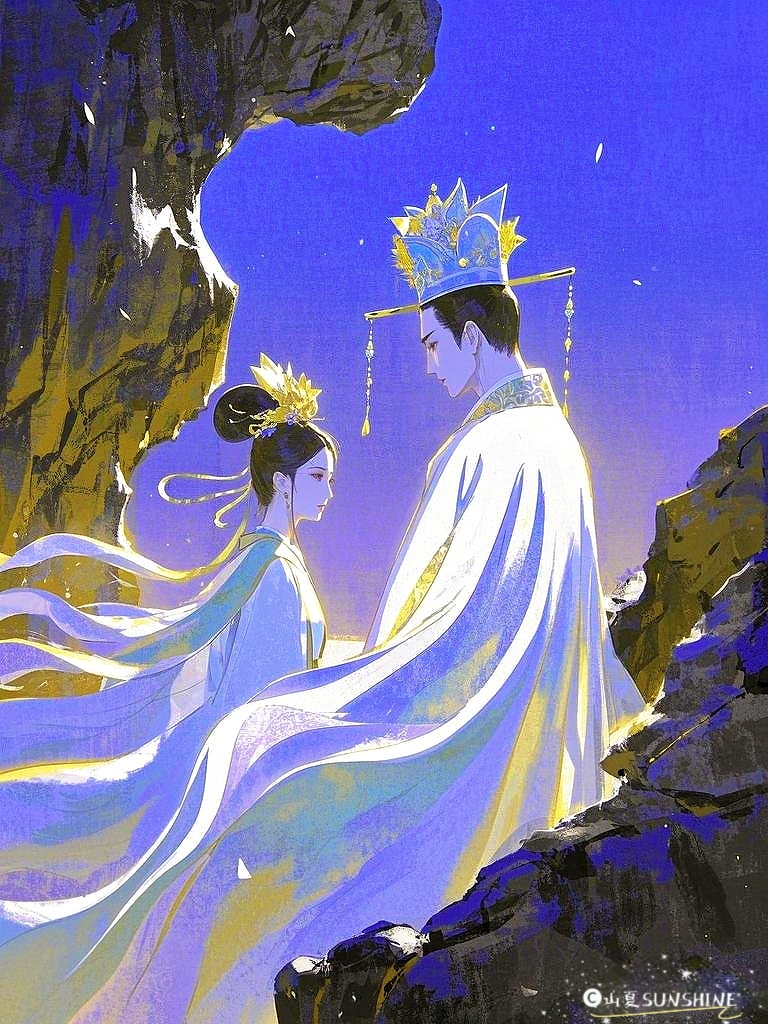 堪图画｜缓歌慢舞凝丝竹，尽日君王看不足_山夏SUNSHINE-站酷ZCOOL