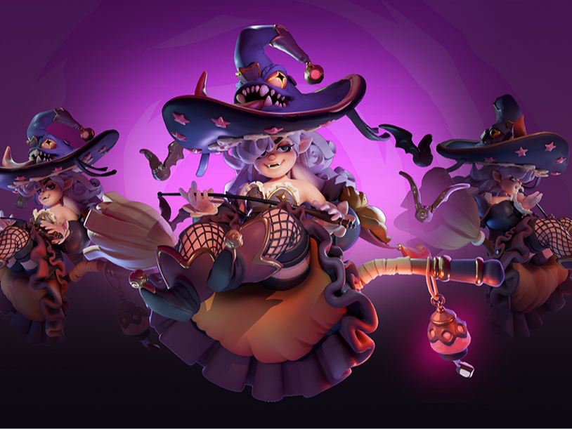 小女巫_3D辅助_云轩0917-站酷ZCOOL